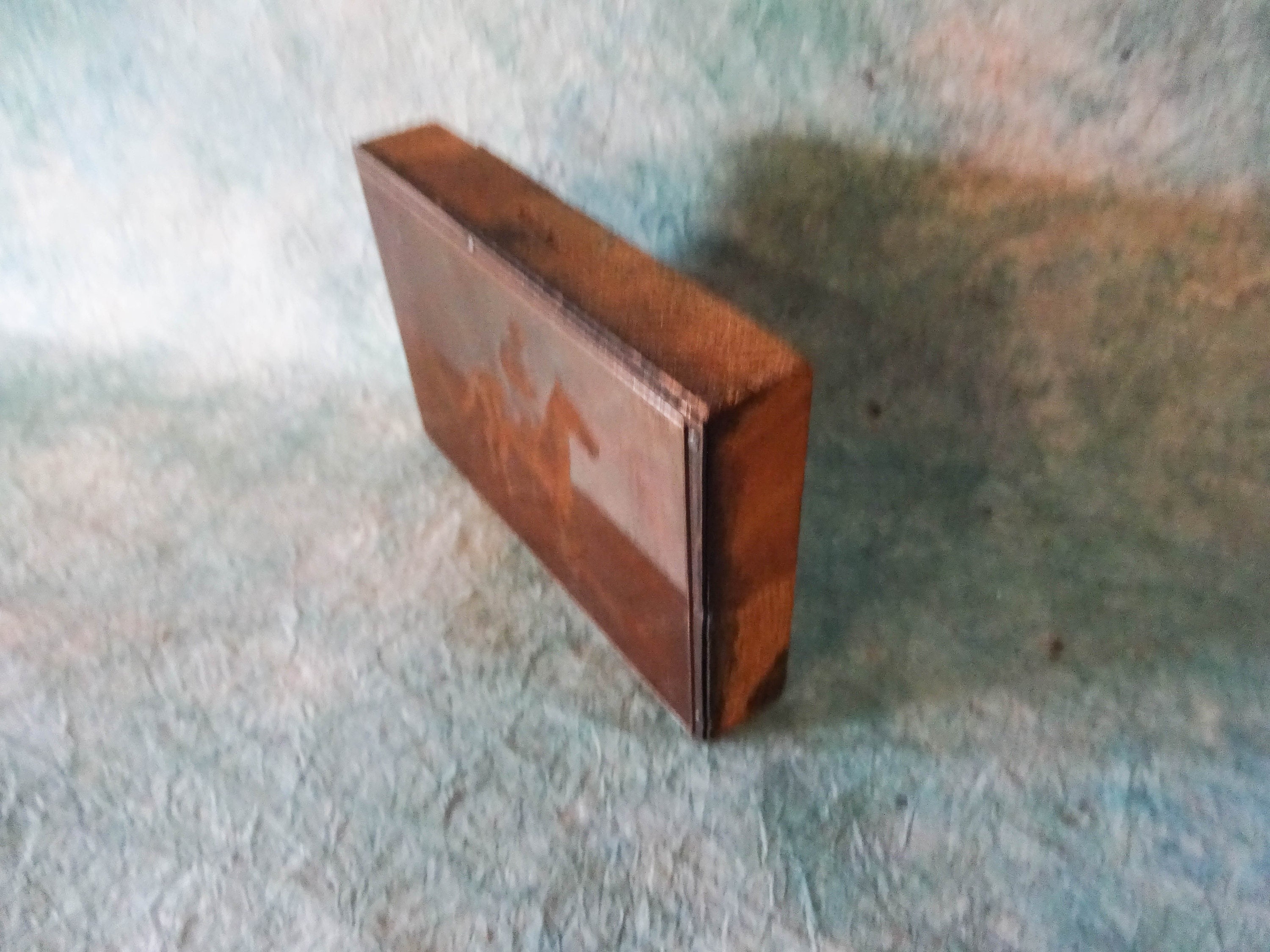 Historic Antique Rare 1920's Copper Wood Block Plate | Etsy