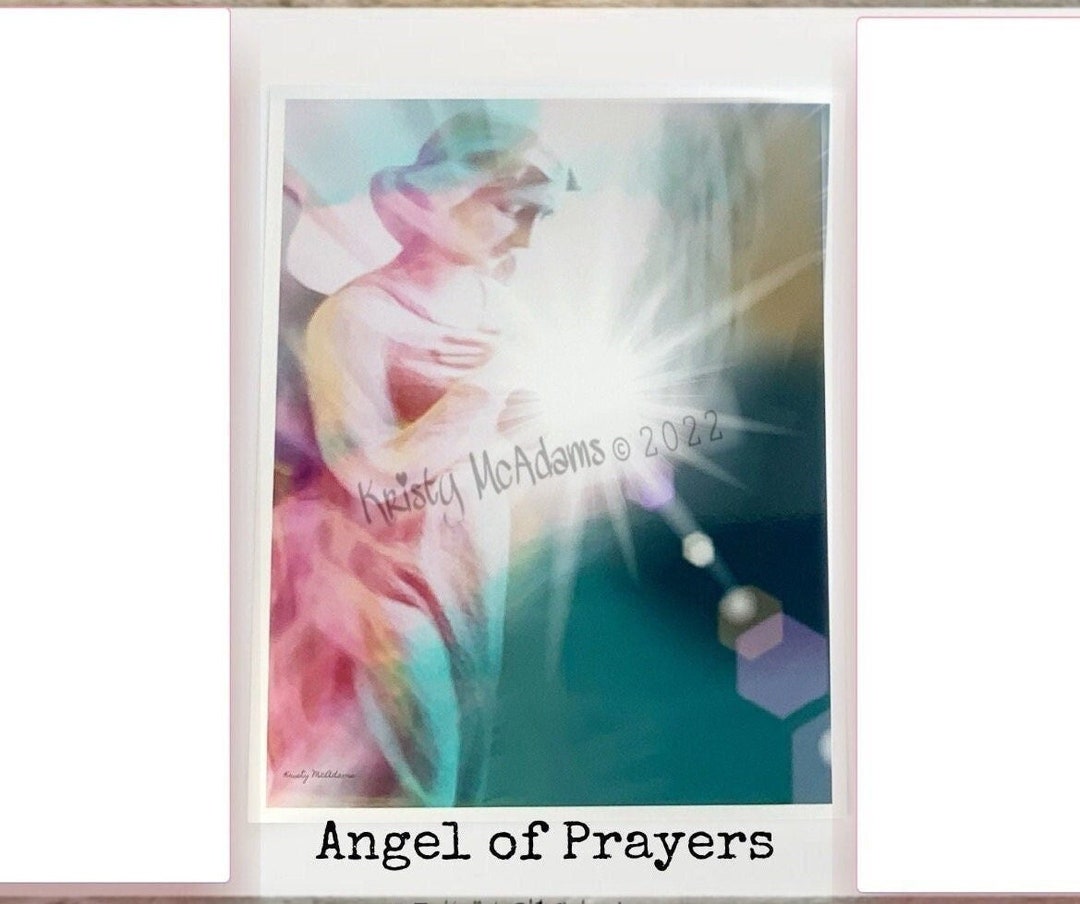 Angel of Prayers / Angel Art / Angel / Archangel / Praying / Energy of ...