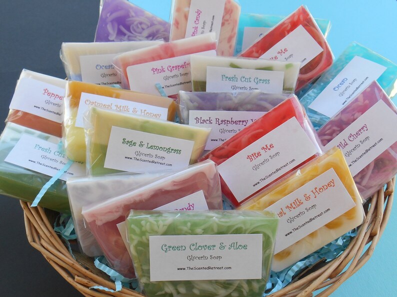 75 Soap Favors Variety Soap Grab Bag Soap Samples Party | Etsy