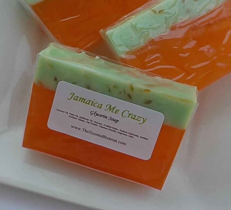 Jamaica Me Crazy Soap Fruity Tropical Soap | Etsy