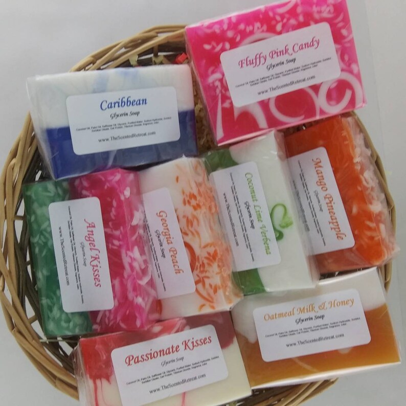 30 Soap Bars Bulk Discount Glycerin Soap Custom Soap Lot Etsy