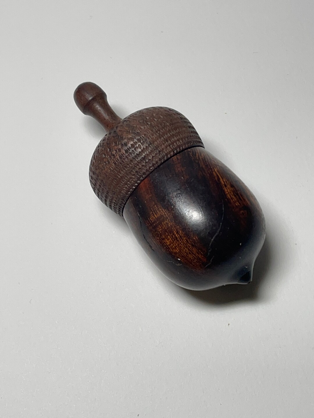 Tropical Hardwood Acorn Box - Etsy