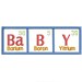 Baby Periodic Table of Elements Machine Embroidery Design-4x4 Hoop ...
