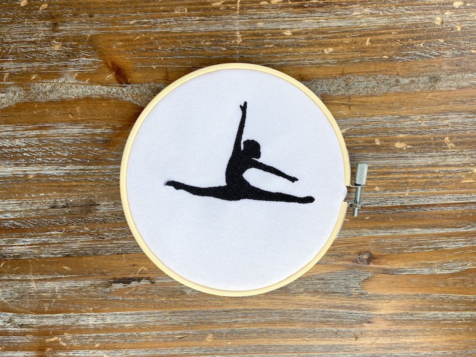 Dancer Machine Embroidery Design, 4x4 and 5x7, Silhouette, 3 Sizes ...