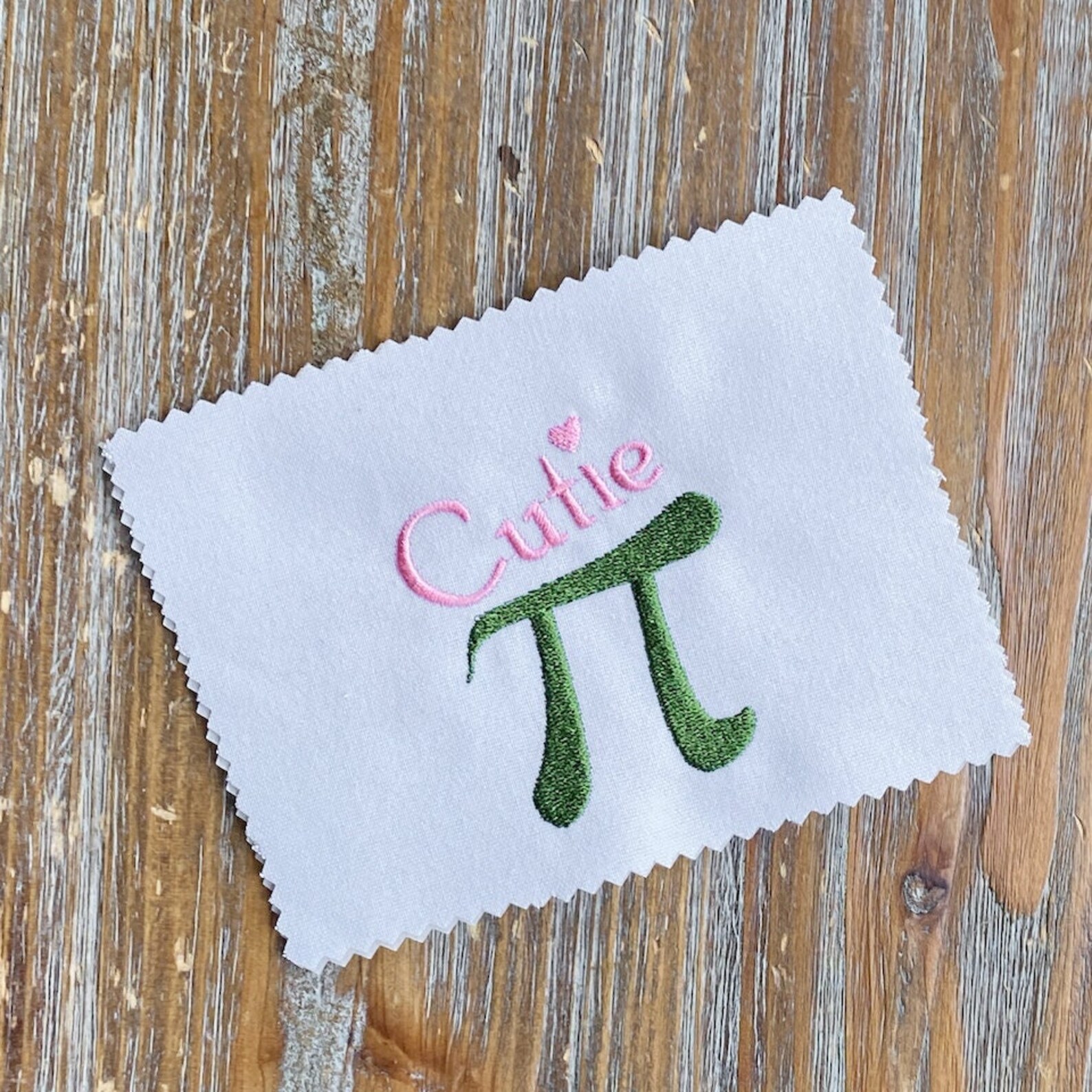 Cutie Pi Machine Embroidery Design 3.1415 Pi Embroidery | Etsy