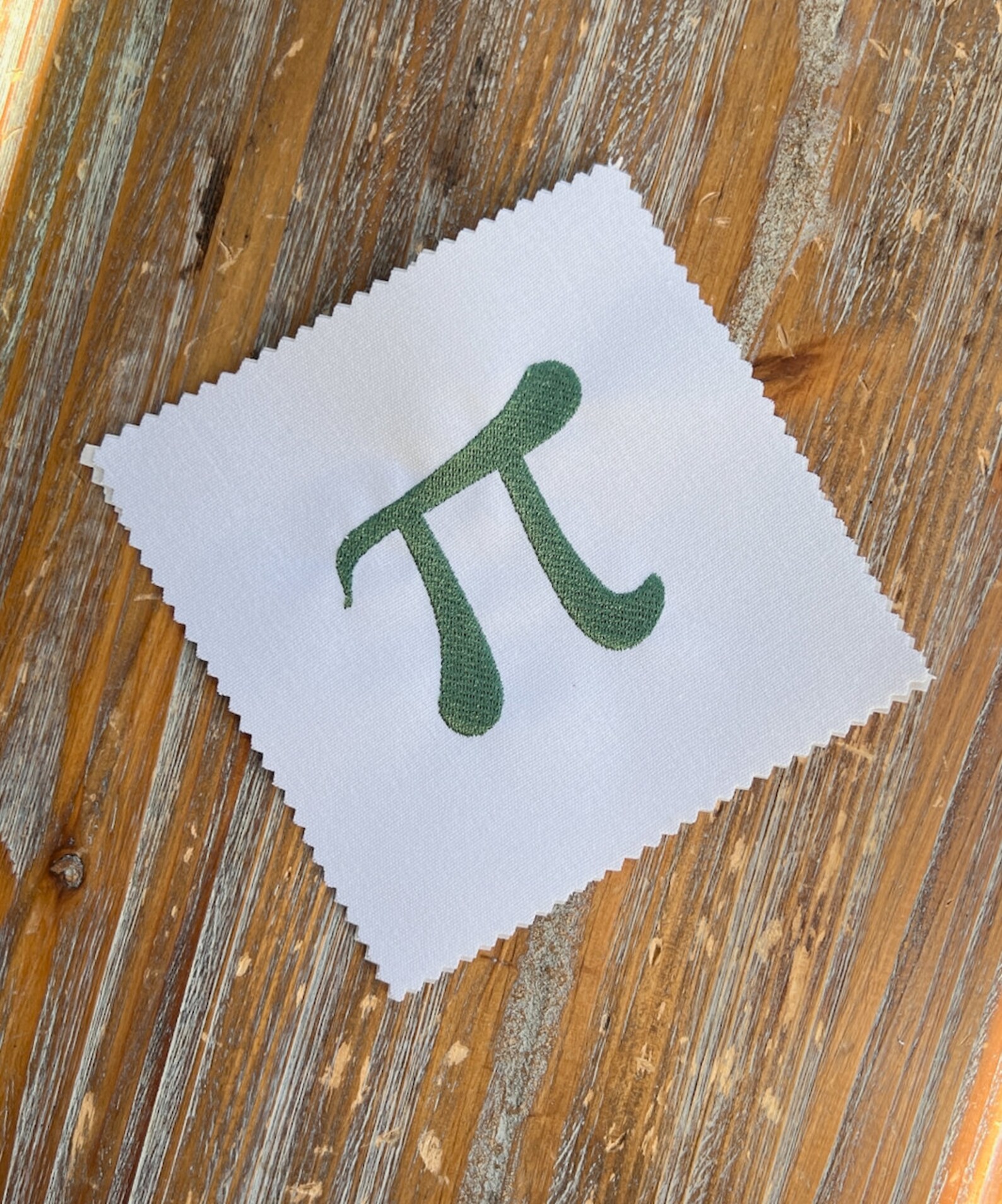 Pi Machine Embroidery Design 3.1415, Pi Embroidery Design, Teacher ...