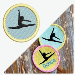 Dance Patch Machine Embroidery Design, 2 Designs, Patch Embroidery Design, Dance Patch Design ...