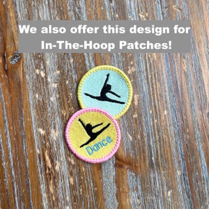 Dancer Machine Embroidery Design, 4x4 and 5x7, Silhouette, 3 Sizes ...