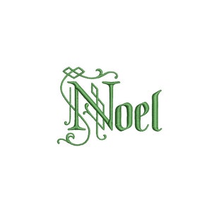 Noel Christmas Machine Embroidery Design, Christmas Embroidery Design ...
