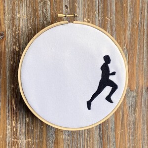 Run Machine Embroidery Design, 2 Sizes, Run Embroidery Design, Runner ...