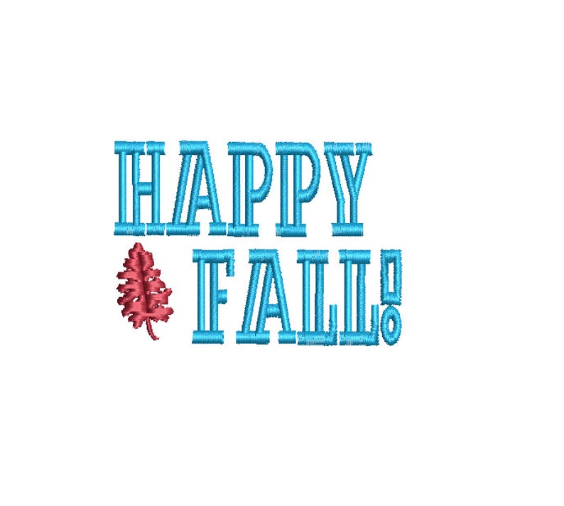 Collection of Autumn Machine Embroidery Design, 6 Designs, Autumn ...