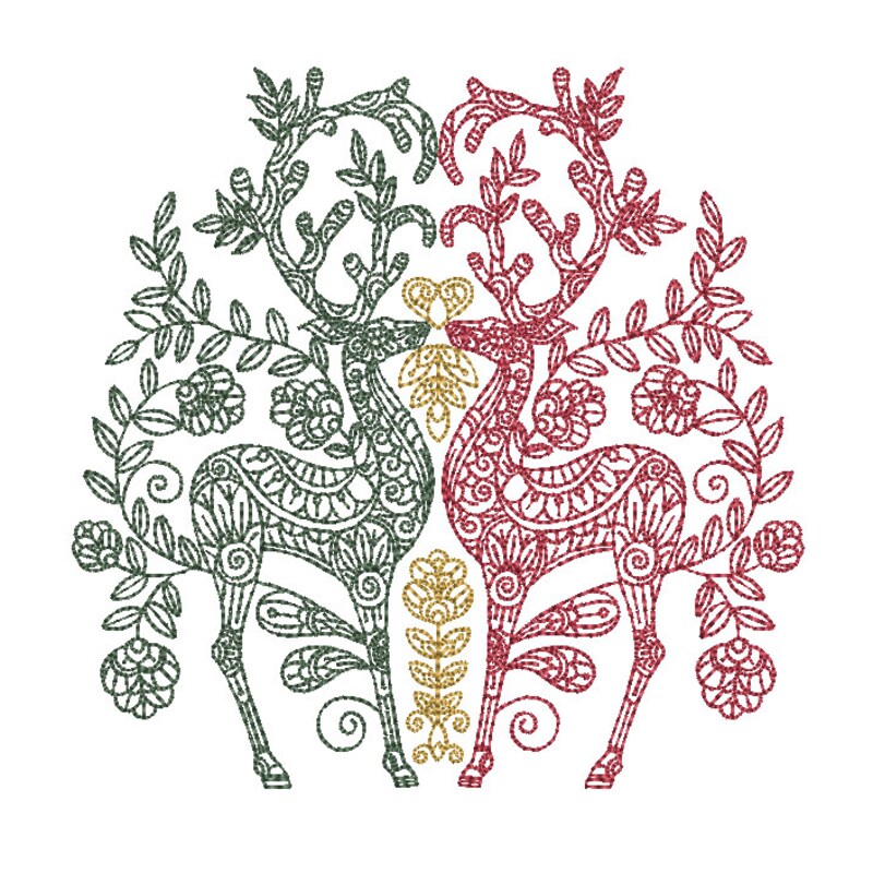 Fancy Reindeer - Etsy