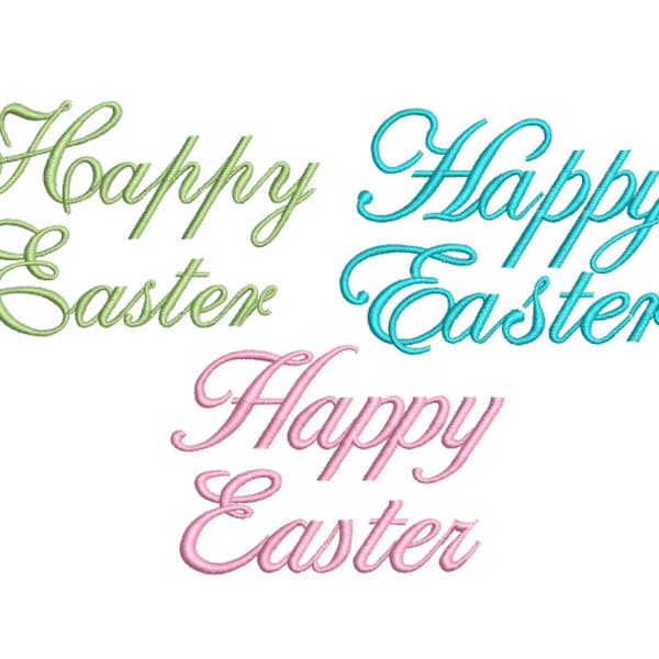 Happy Easter Script - Etsy