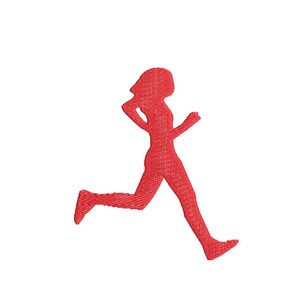 Run Machine Embroidery Design,2 Sizes, Run Embroidery Design, Runner ...