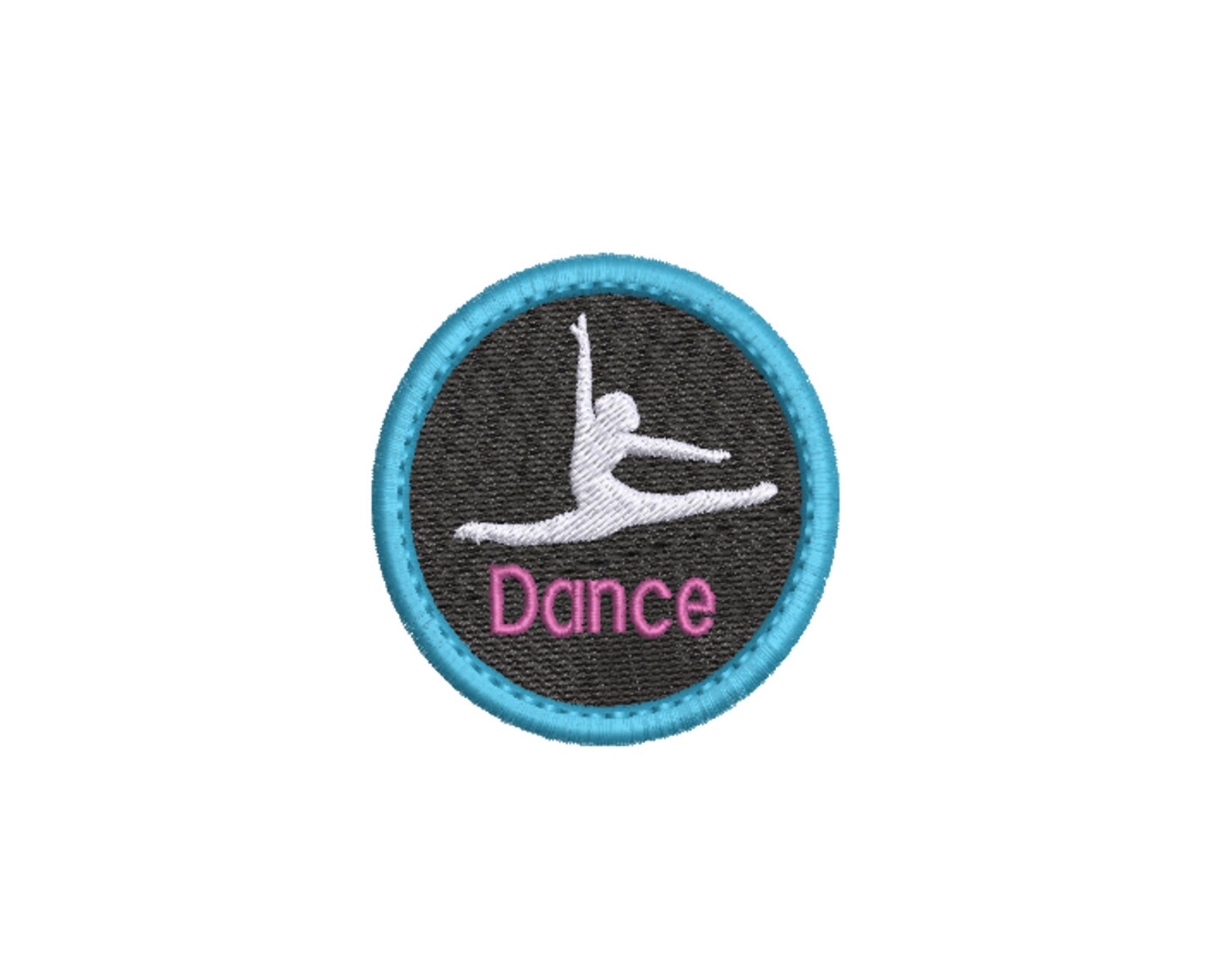 Dance Patch Machine Embroidery Design 2 Designs Patch | Etsy