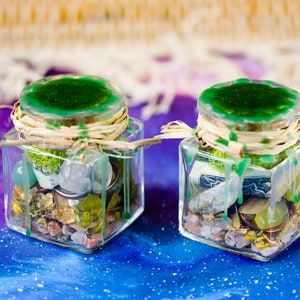 Prosperity Spell Jar - Charm- Money - Success - Luck - Wealth - Etsy