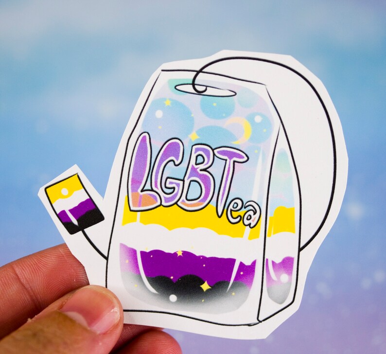 LGBT lgbtea Vinyl Gloss Sticker Set 2 | Etsy