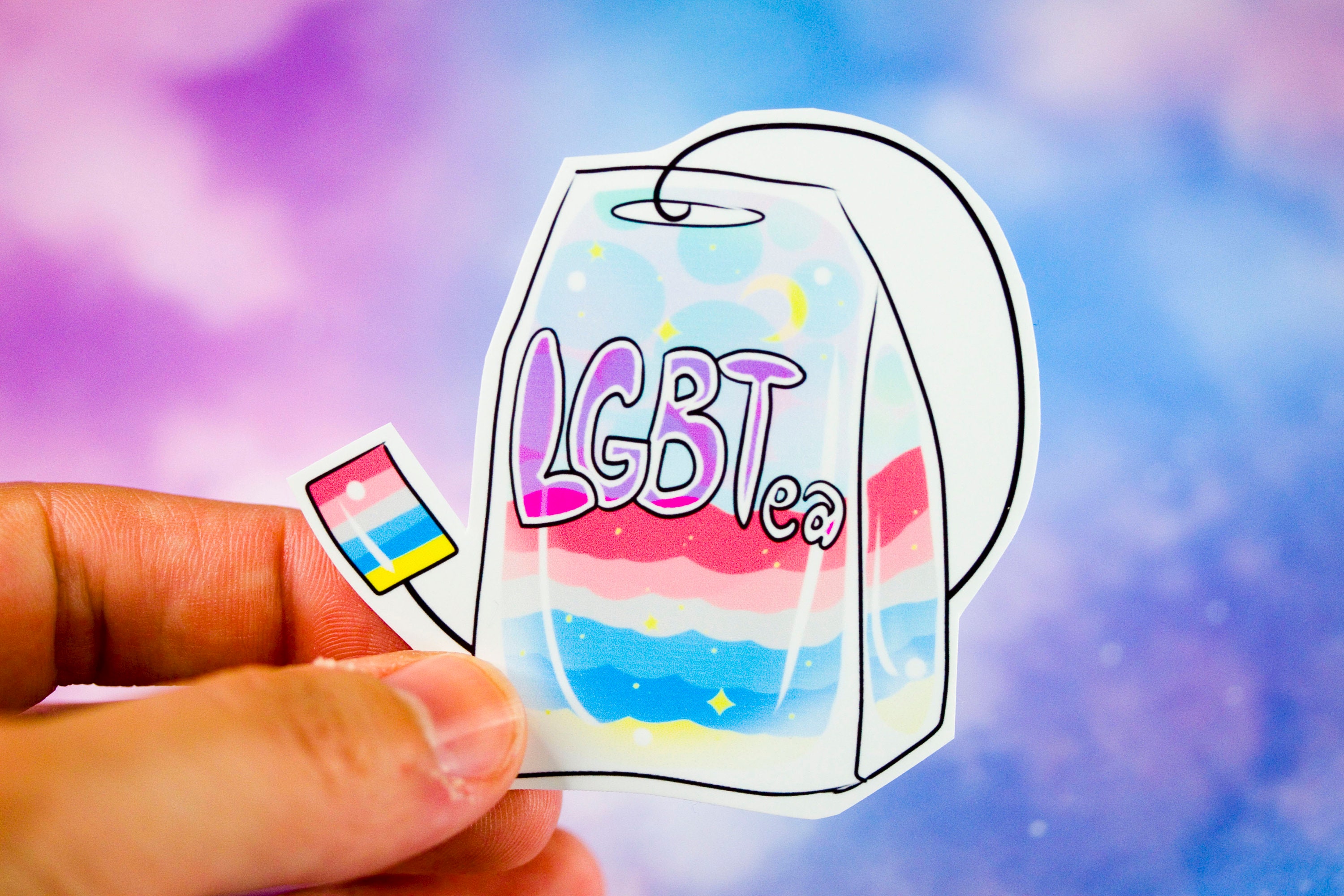 LGBT LGBTea Vinyl Gloss Sticker Set 3 | Etsy