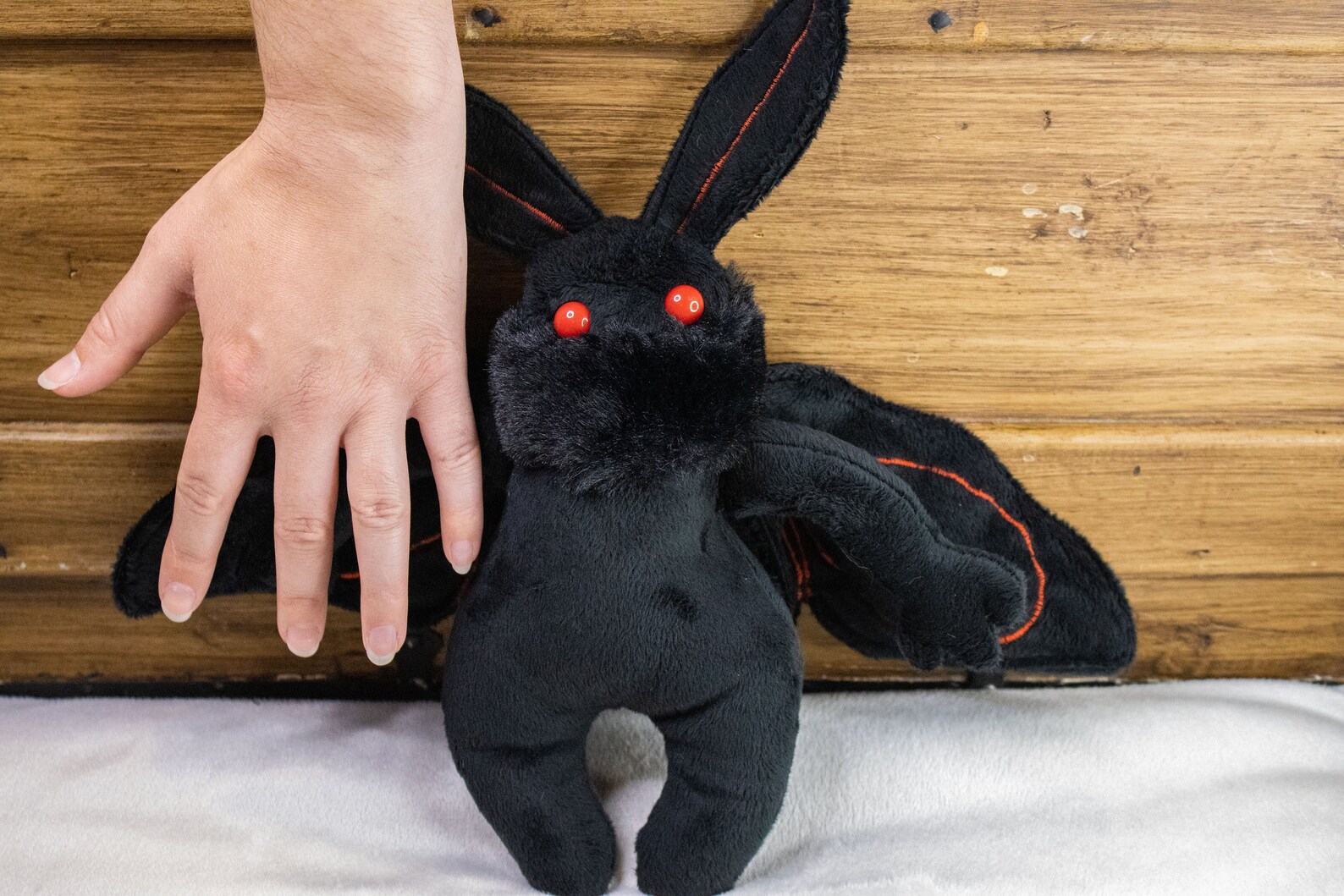 Mothman Plush 12 Inches Cryptid Super Soft Minky W/ Weighted - Etsy