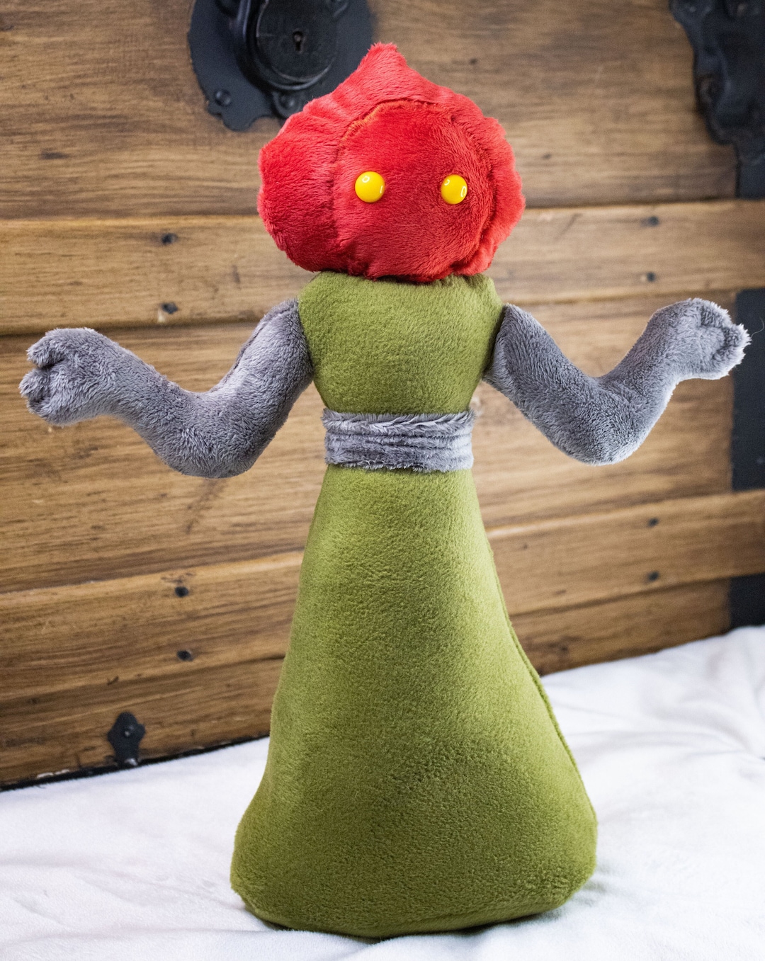 Flatwoods Monster Plushie 16 Inches - Cryptid Super Soft Minky Fabric W ...