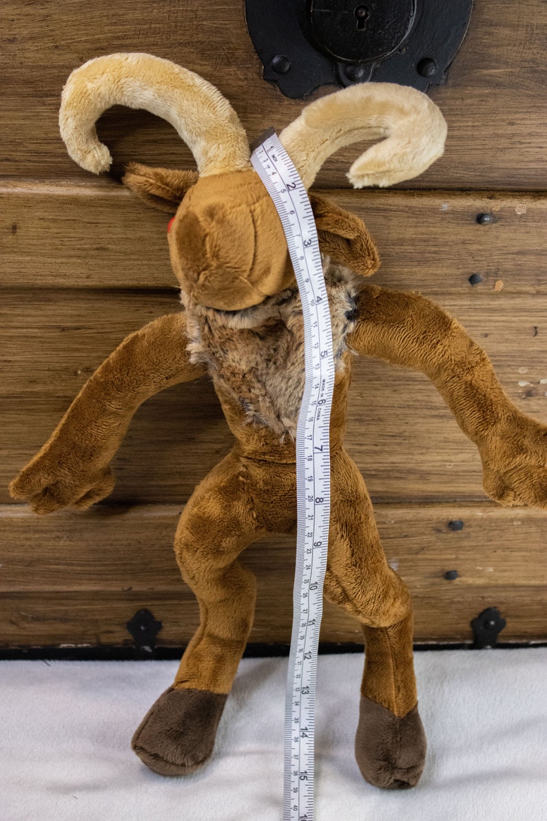 Goatman Plush 17 Inches - Cryptid Super Soft Minky Fabric MADE TO ORDER ...