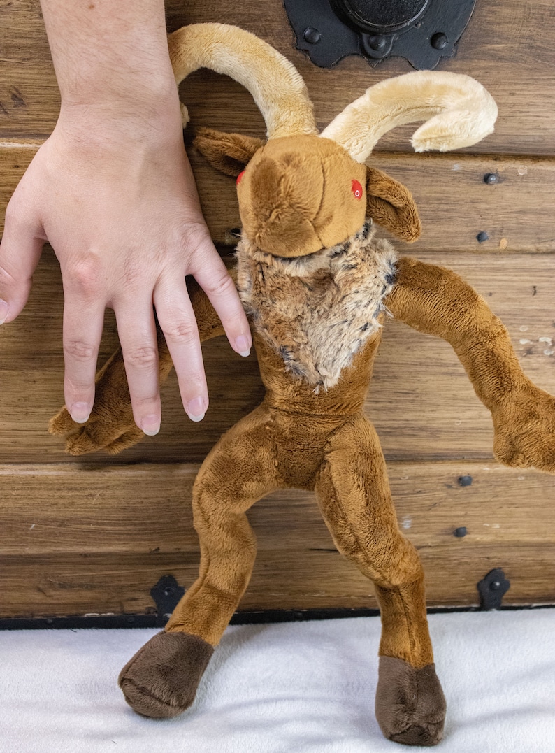 Goatman Plush 17 Inches Cryptid Super Soft Minky Fabric MADE - Etsy