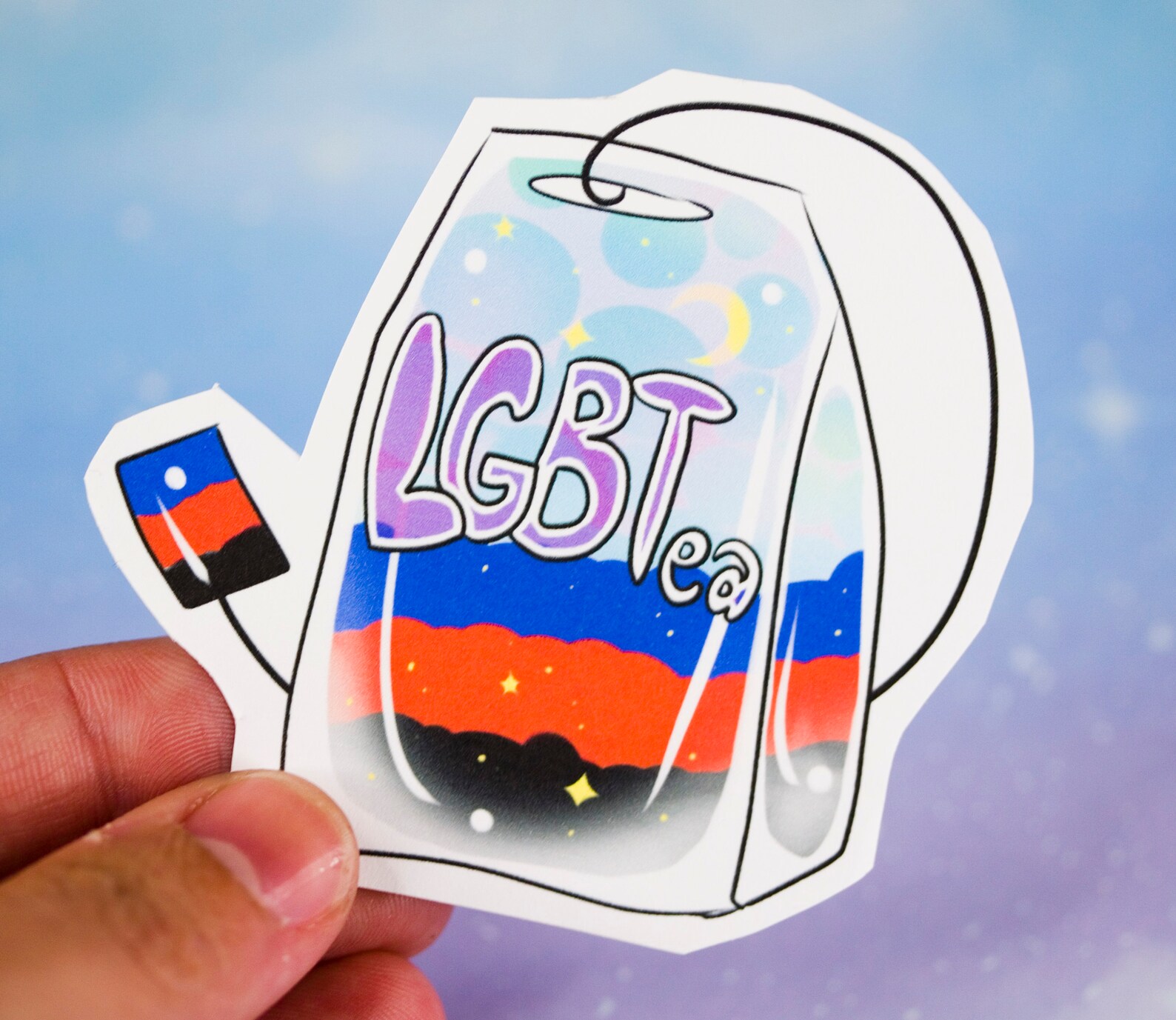 LGBT lgbtea Vinyl Gloss Sticker Set 1 - Etsy