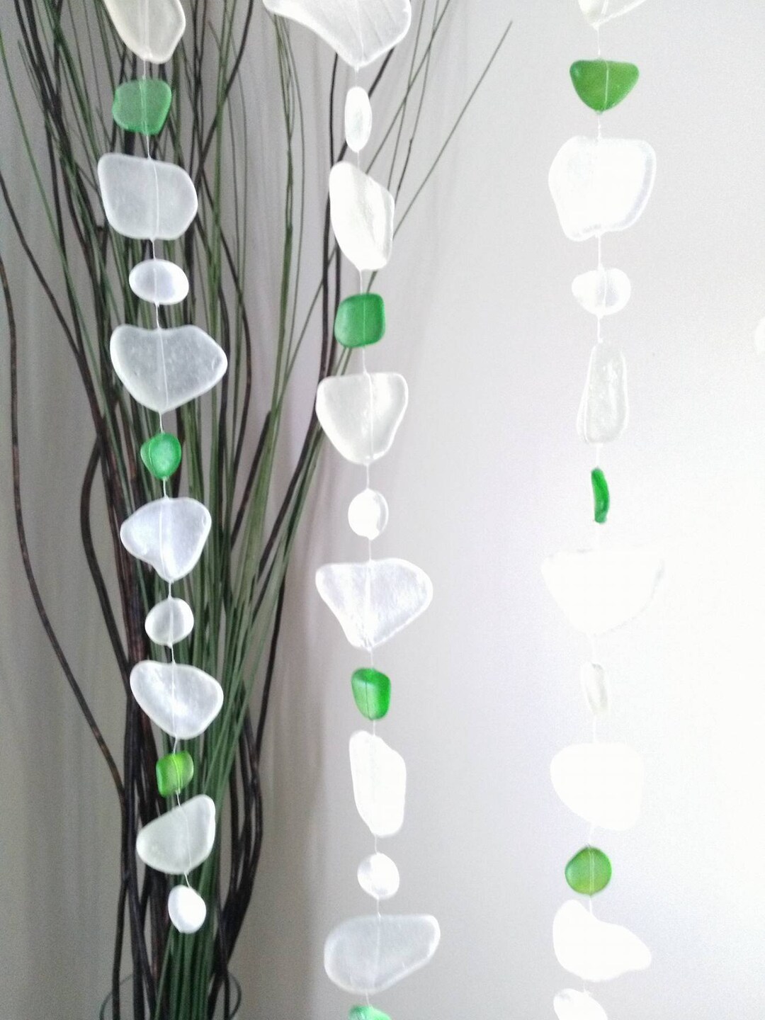 Suncatcher Genuine Sea Glass Sea Glass Art Beach Glass Mobile Sea Glass ...