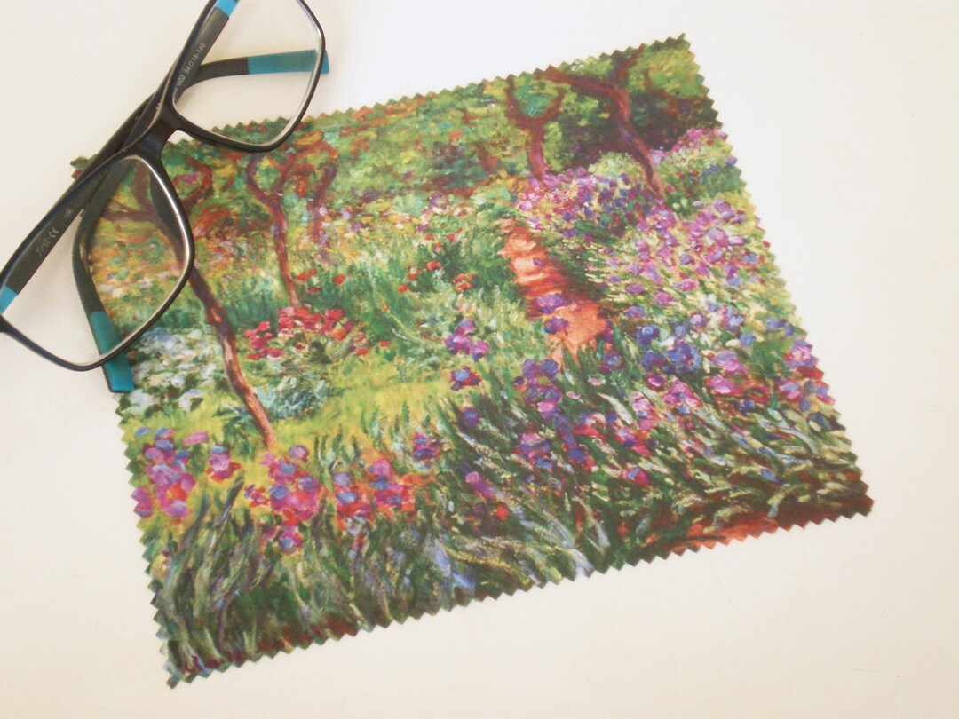 Glasses Cleaning Cloth, Claude Monet, Glasses Cleaning, Microfiber ...