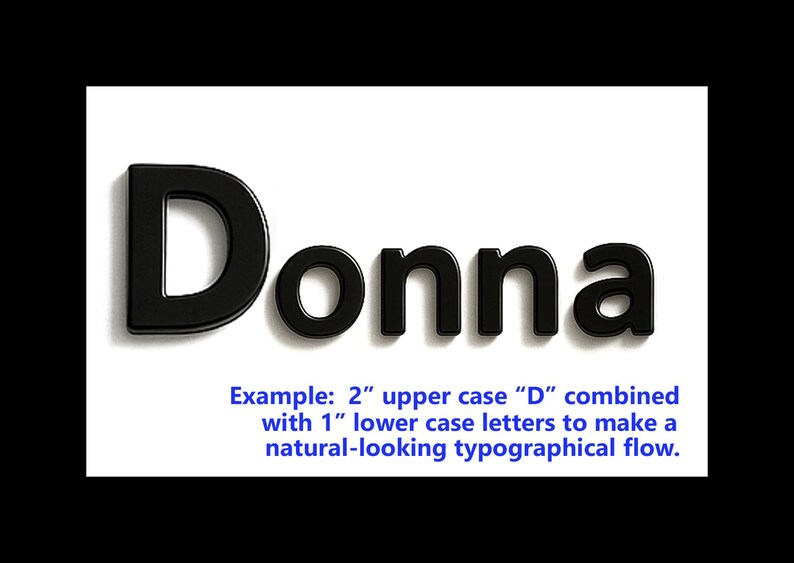 White Glass Letters - UPPERCASE Block Font- COE 90 Fusing Supplies (1-6 ...