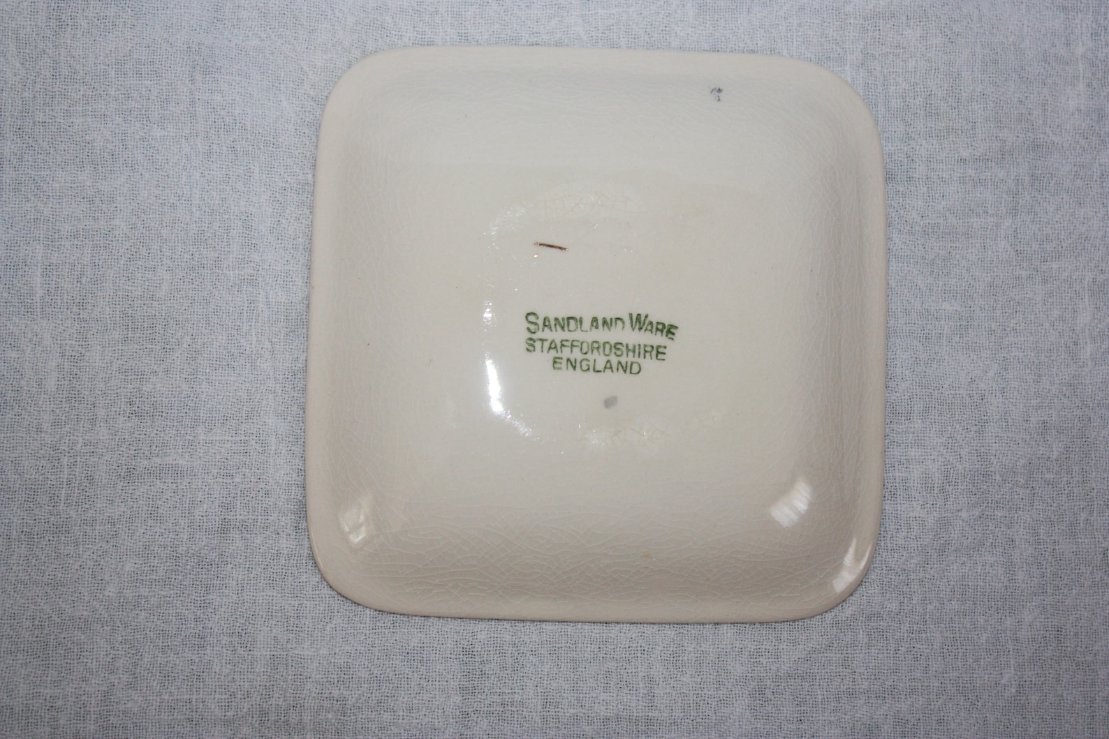 Vintage Sandland Ware Staffordshire England Small Dish breaking Cart ...