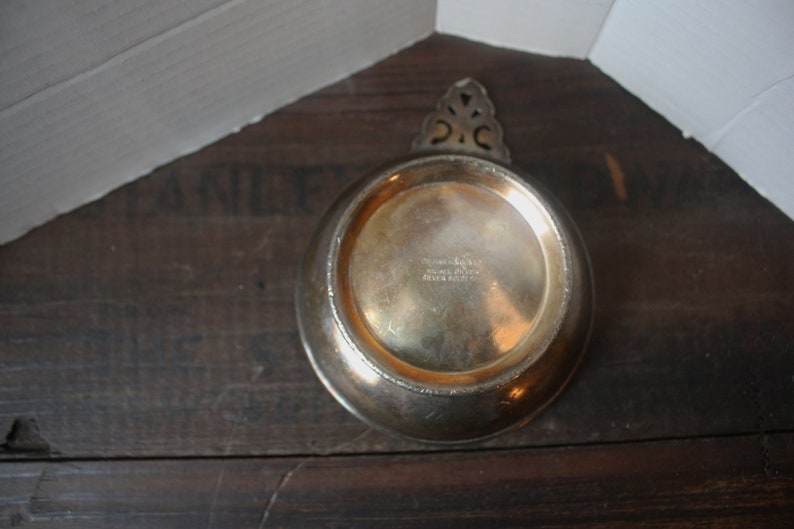 Antique D W Haber and Son NY Nickel Silver Silver Soldered Bowl - Etsy