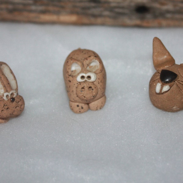 Stone Critters - Etsy