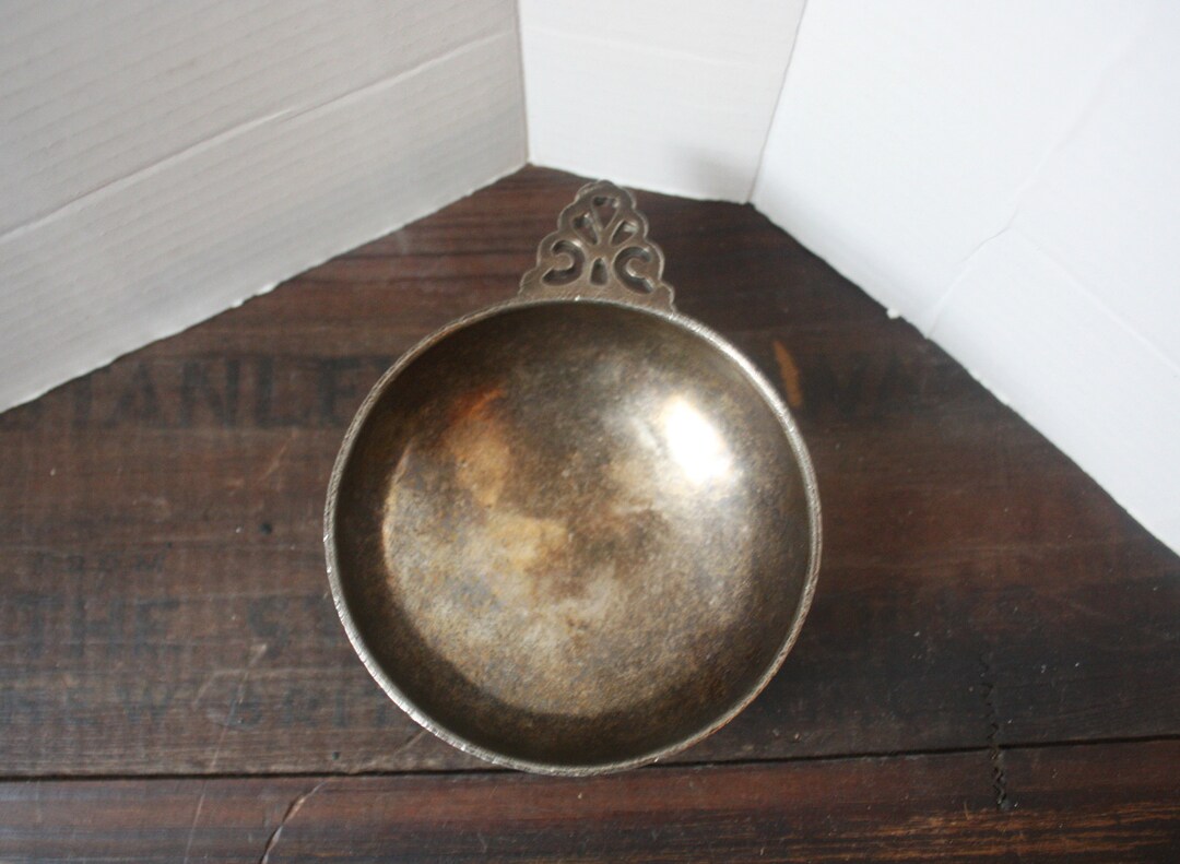 Antique D W Haber and Son NY Nickel Silver Silver Soldered Bowl - Etsy