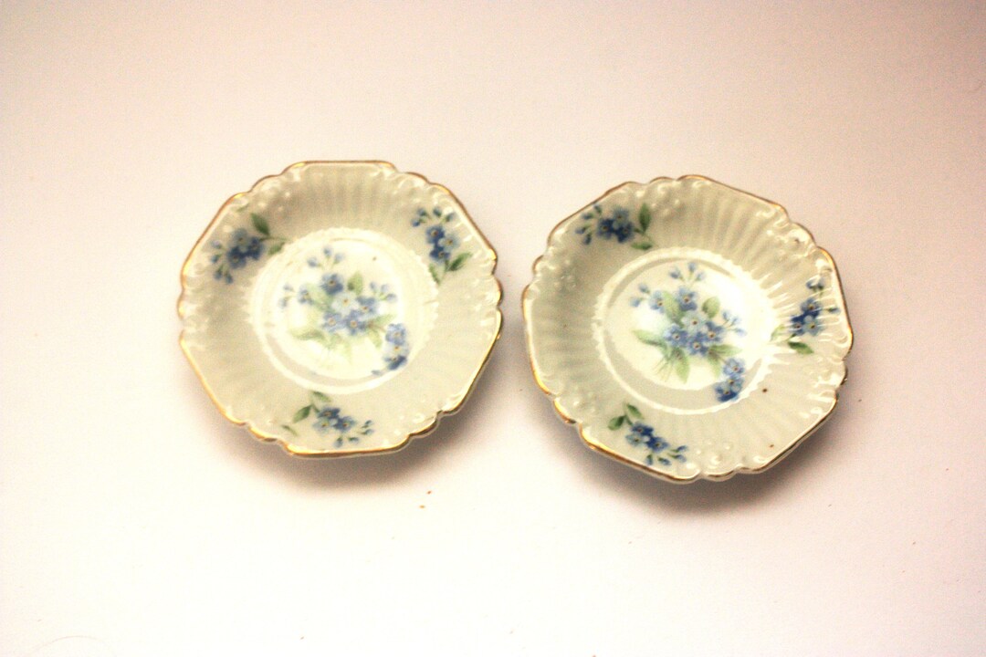 Vintage Pair Occupied Japan Handpainted Butter Pats - Etsy