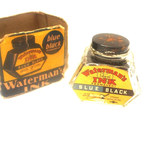 Waterman Ink Bottle - Etsy