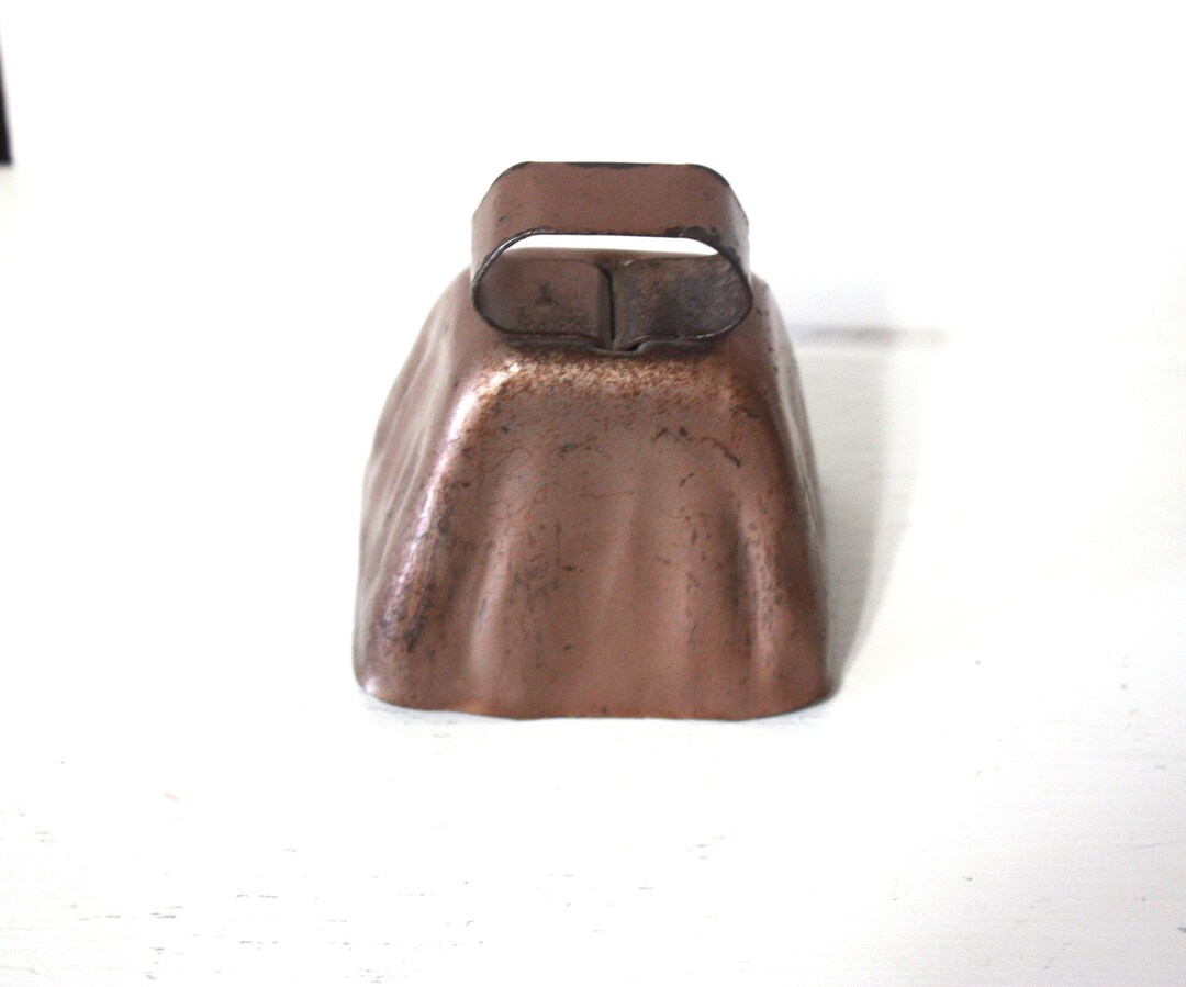 Small Vintage Copper Bell - Etsy