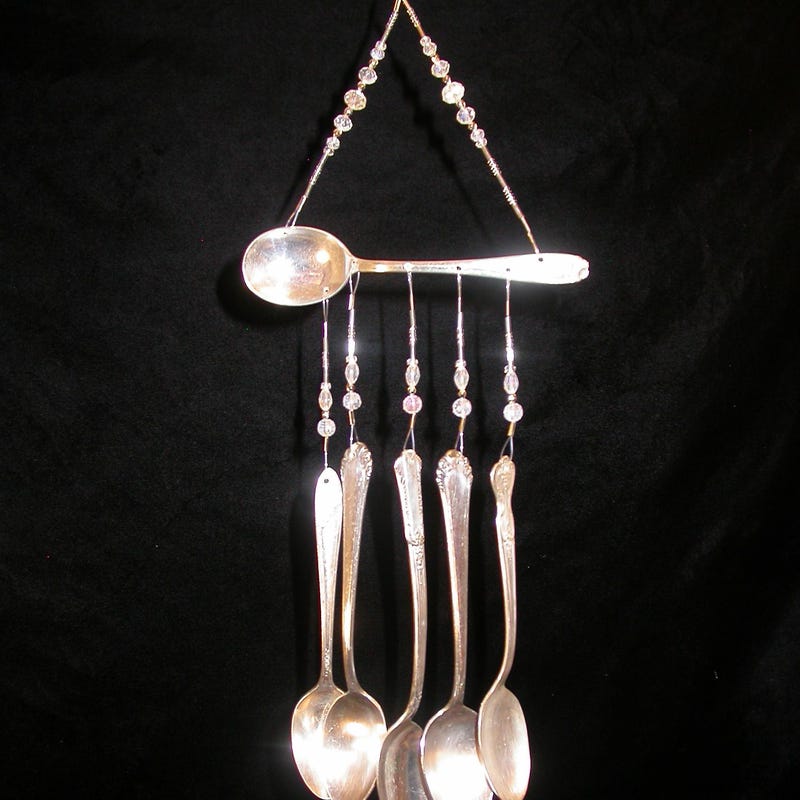 Spoon Wind Chime - Etsy