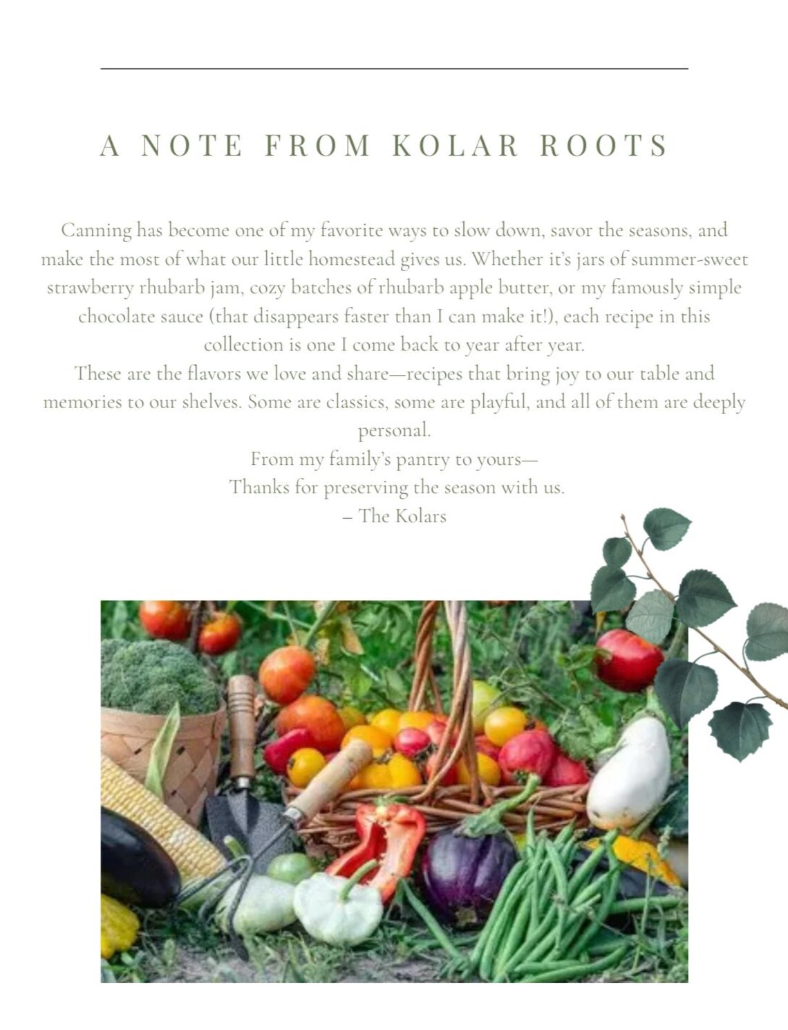 Preserve the Season: 10 Canning Recipes From Kolar Roots (digital ...