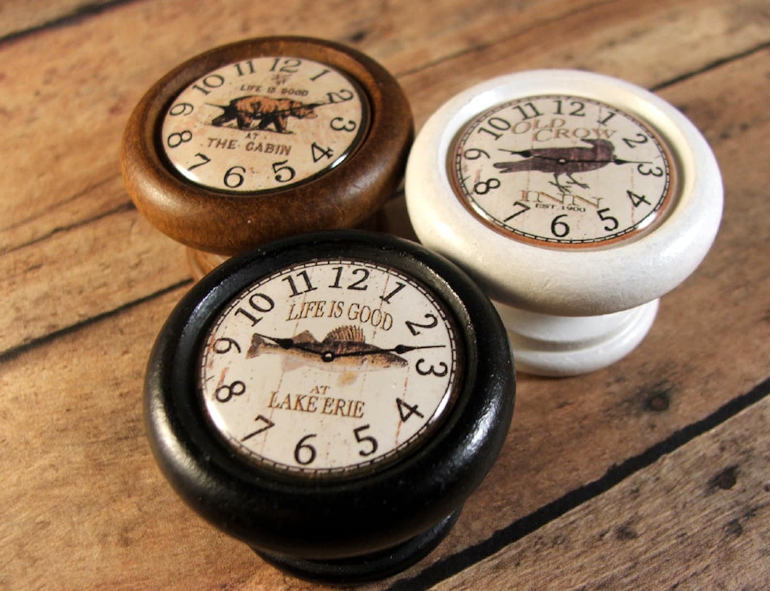 Outdoors Clock Face Decorative Cabinet Knobs, Handles...price is for 1 ...