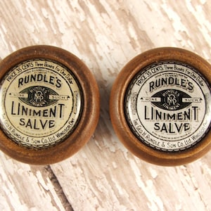 Vintage "rundles" Wood Knob, Pull, Handle for Cabinet, Furniture Door ...