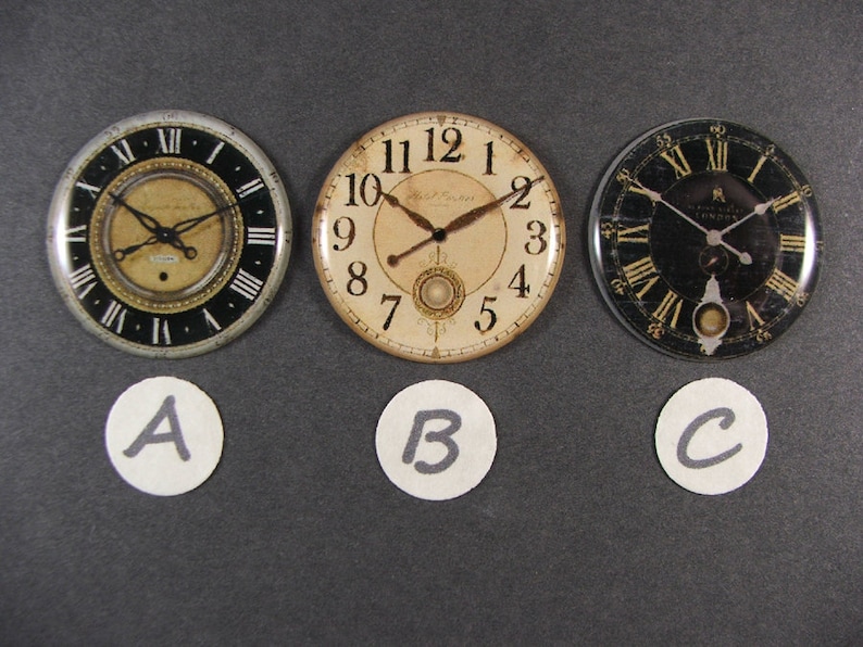 Handmade Clock Face Decorative Door Knobs Pulls Handles for - Etsy UK