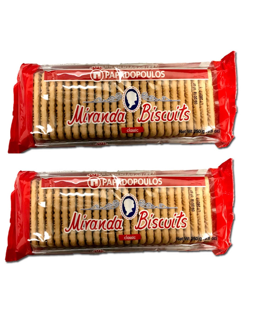 2 Papadopoulos Greek Cookies - Miranda 250g - Etsy