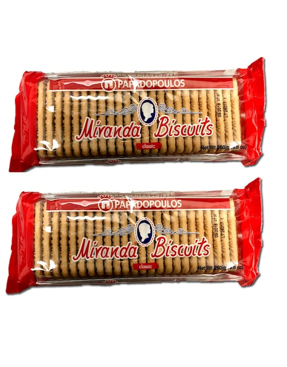 2 Papadopoulos Greek Cookies Miranda 250g | Etsy