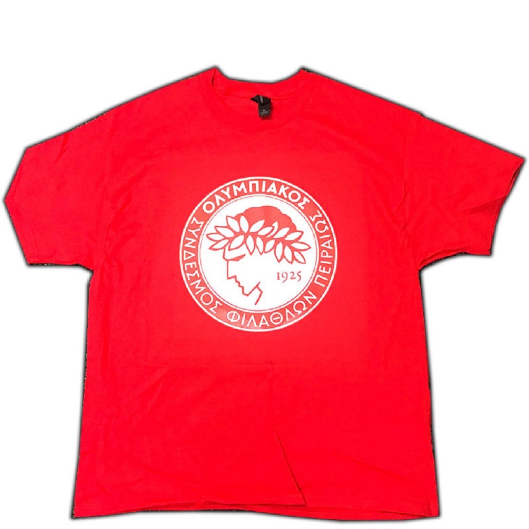 OSFP Olympiakos Logo 100% Cotton Tshirt - Etsy