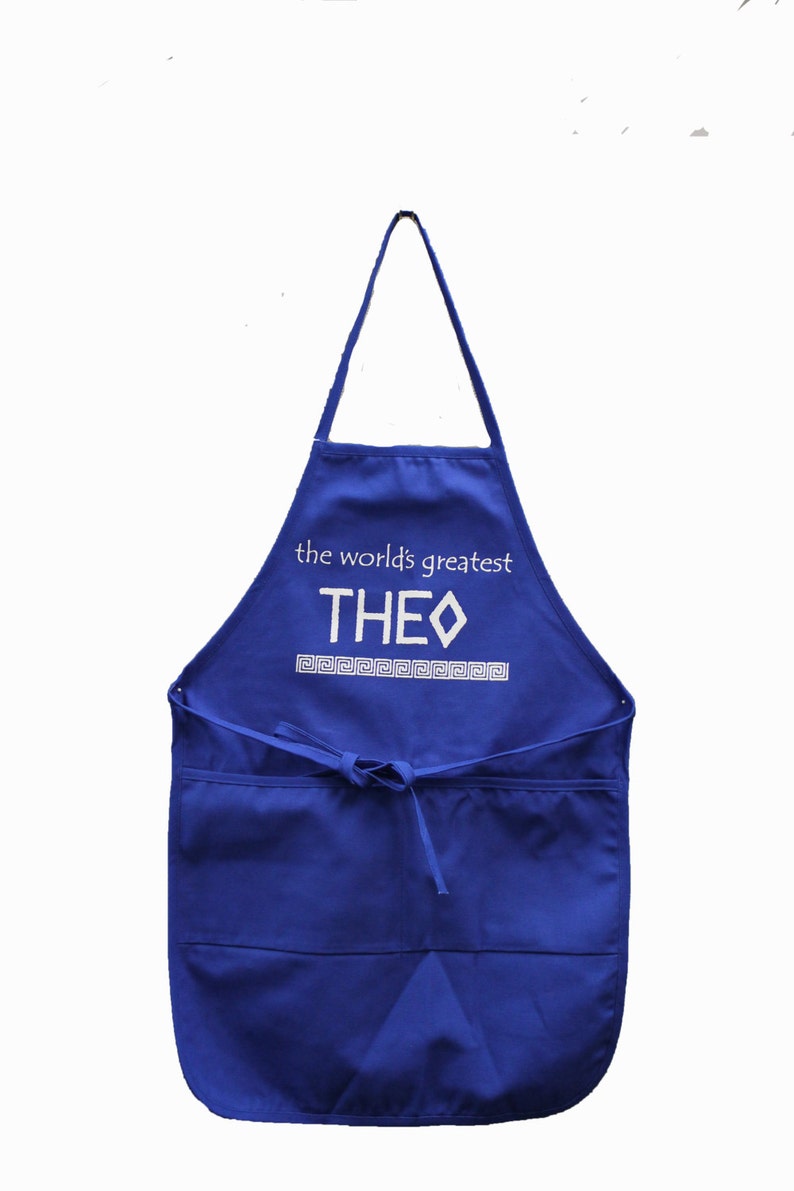 Greek Uncle "theo" Apron - Etsy