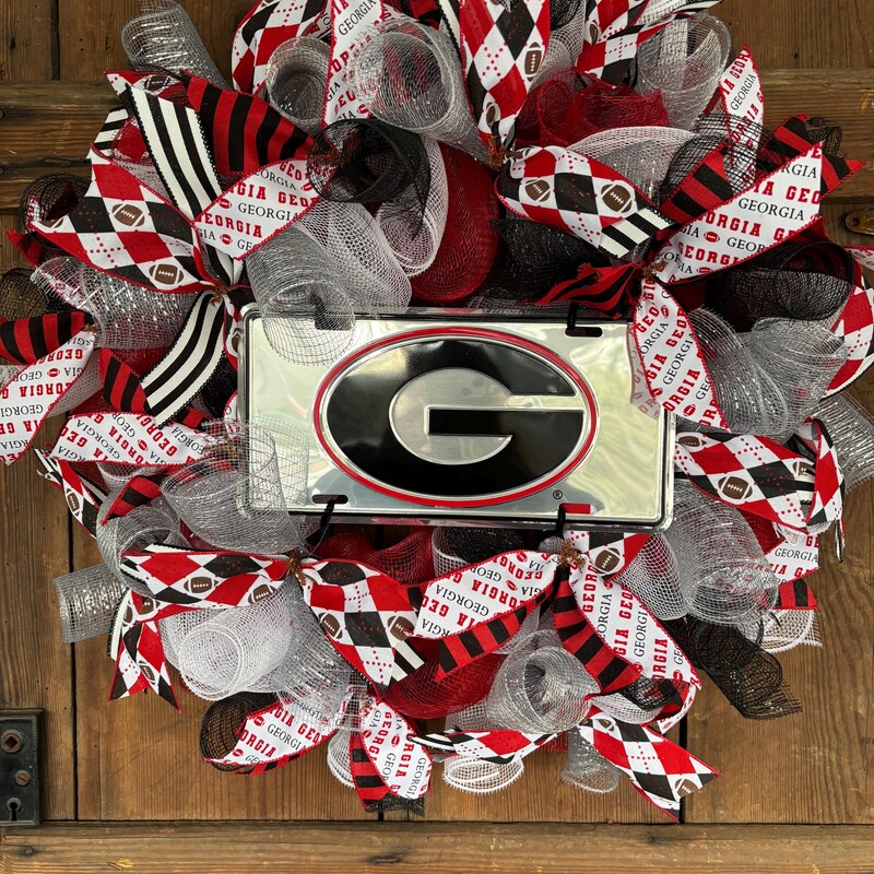 Uga Wreath - Etsy