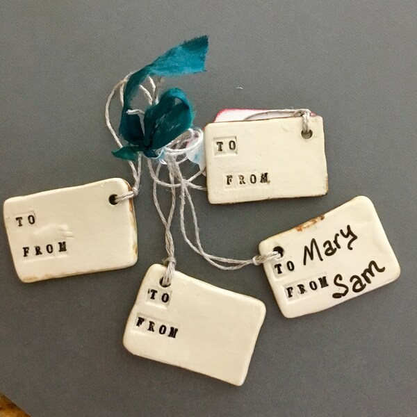 Ceramic Gift Tags - 60+ Gift Ideas for 2023