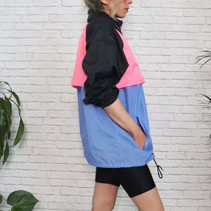 1980's ALASKA Neon Windbreaker, Unisex Medium Large, 90s Skitique Retro ...