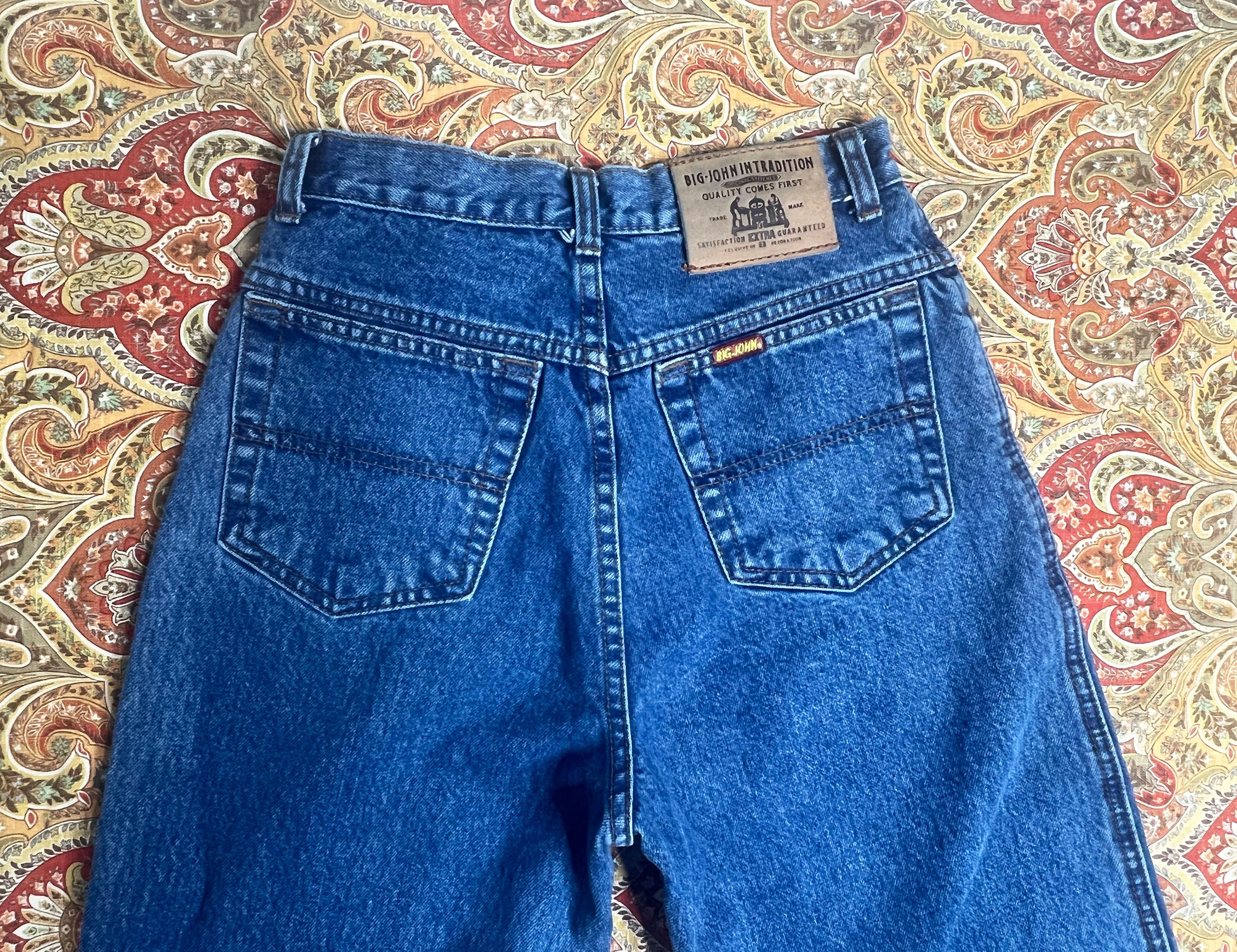 1980's High Waist Jeans || 25 Waist || Vintage 80s High Rise 1980's High Waist Jeans || 25 Waist || Vintage 80s High Rise